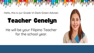 Class-Orientation for school year 2024 - 2025 | PPTX