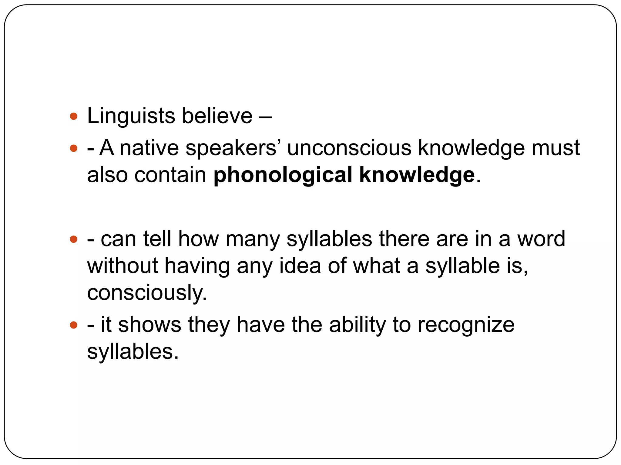 Class phonetics and phonology - phoneme | PPT