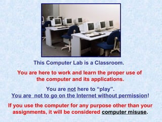for orientation Class-Procedures_2010.ppt