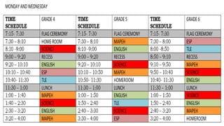 Class program elementary school powerpoint | PPTX