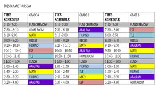 Class program elementary school powerpoint | PPTX