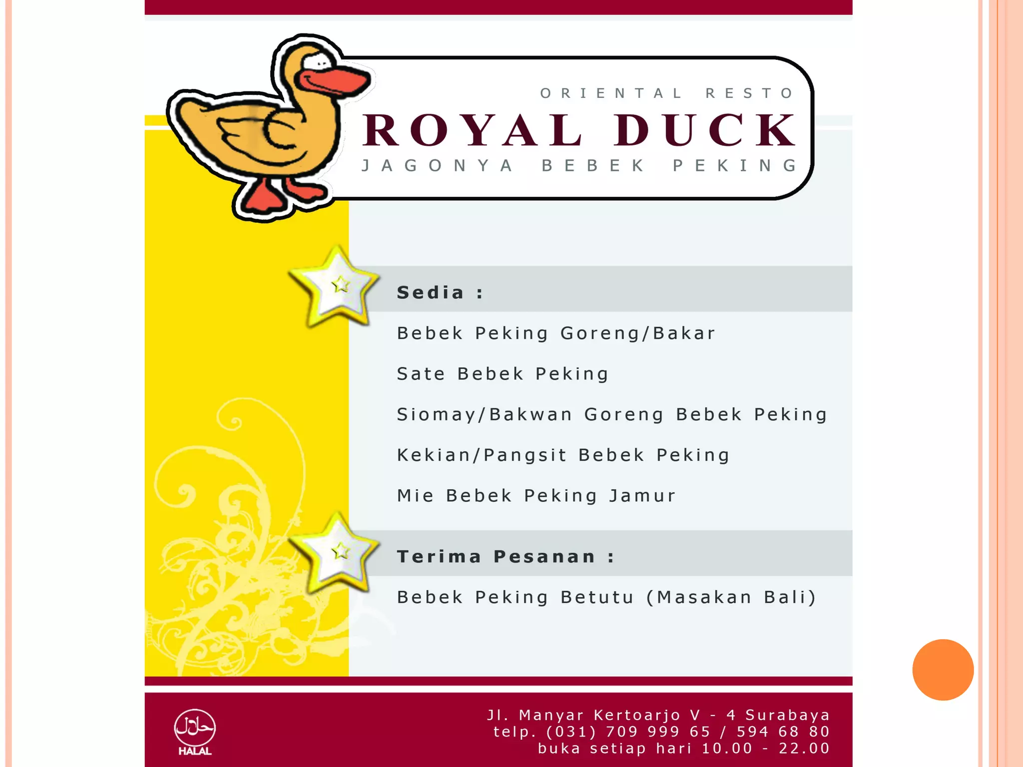Class Project Royal Duck | PPT