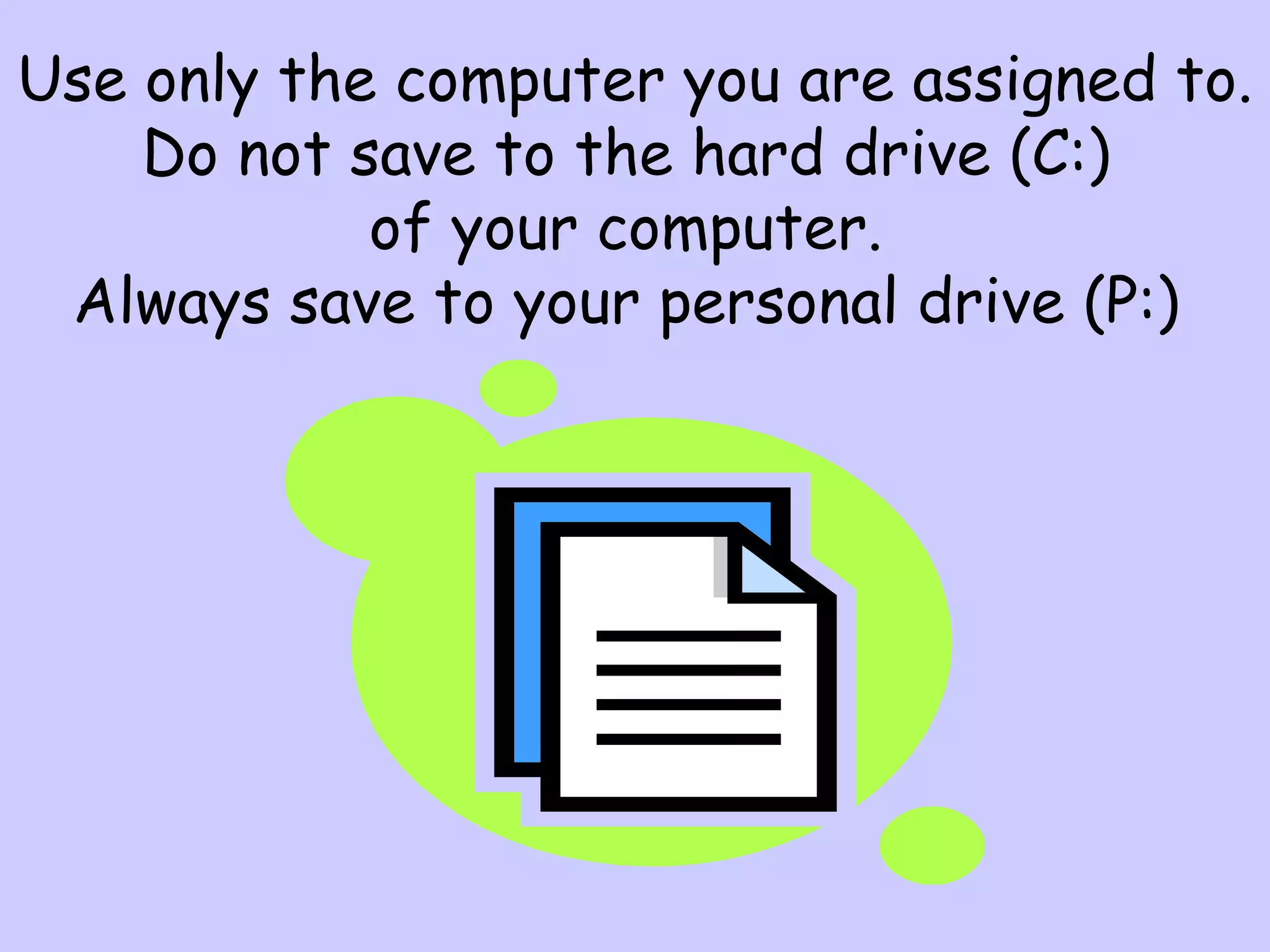 Computer Lab Rules | PPT