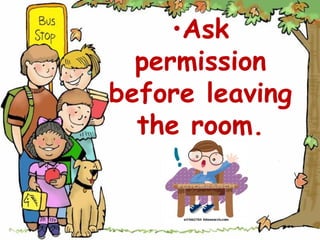 Kids Asking Permission Clipart