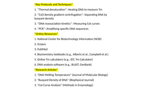 Class-Tm Cot ValuePARADOX MOLECULAR BIOLOGY .pptx
