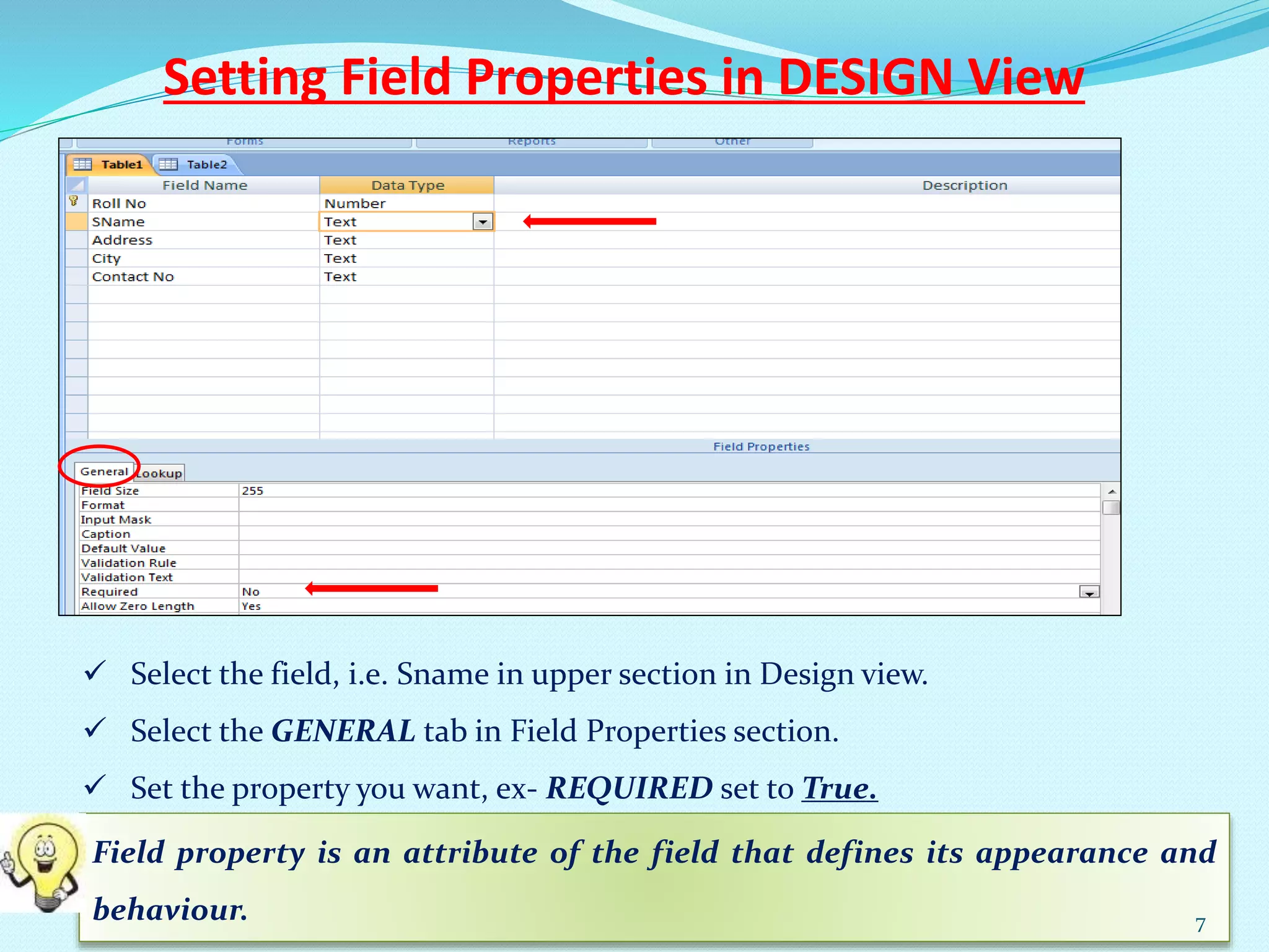 Class viii ch-3 working with tables | PPTX