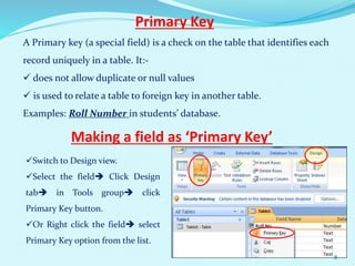 Class viii ch-3 working with tables | PPTX