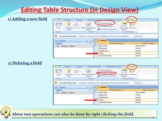 Class viii ch-3 working with tables | PPTX
