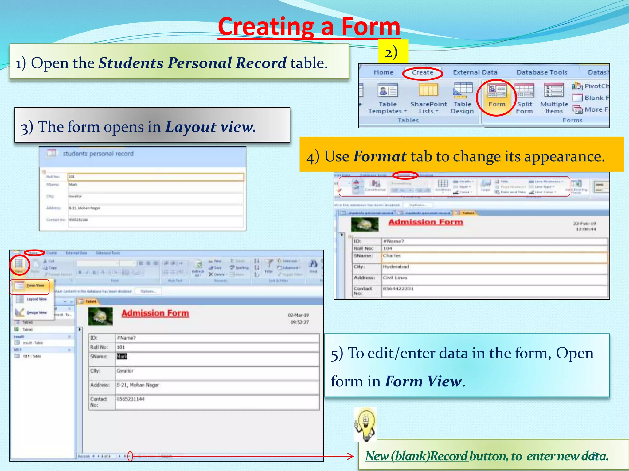 Class viii ch-4 working with queries | PPTX