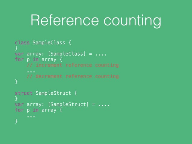Class vs struct for Swift | PPT