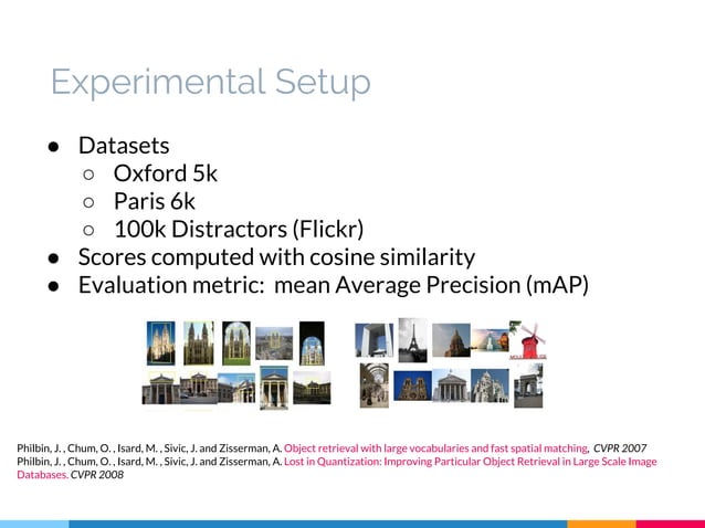 Class Weighted Convolutional Features for Image Retrieval | PPT