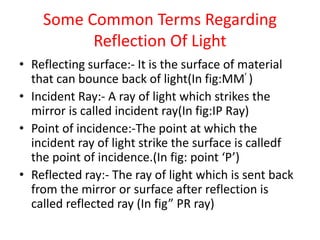 Class x-Light-Reflection and Refraction | PPT