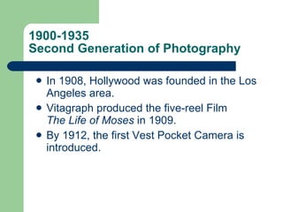 Class 002 history of photography [final] | PPT | Cameras and Camcorders ...