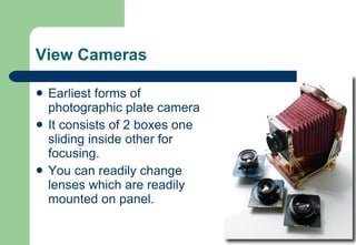 Class 005 parts of camera | PPT