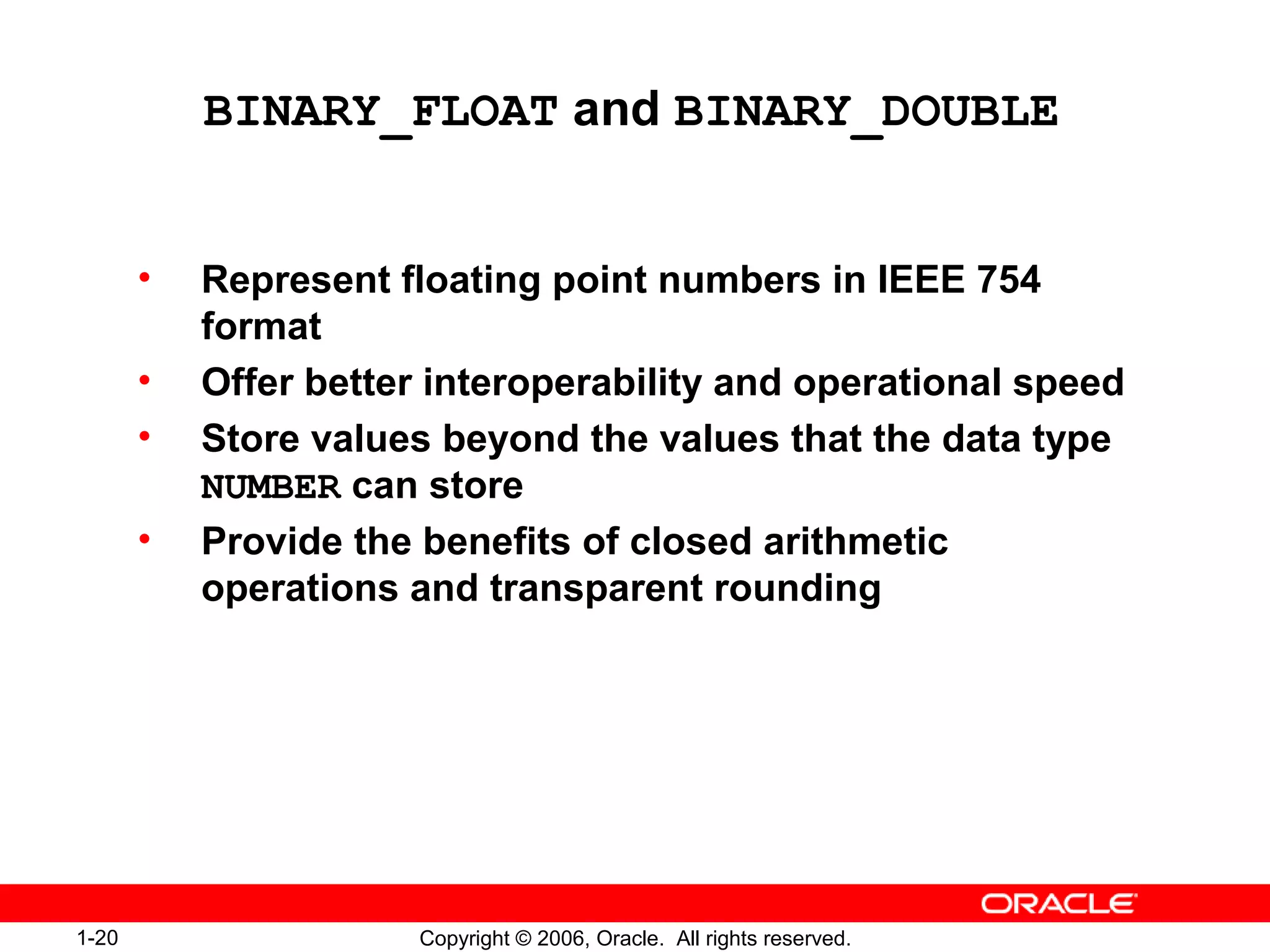 1 - Introduction to PL/SQL | PPT