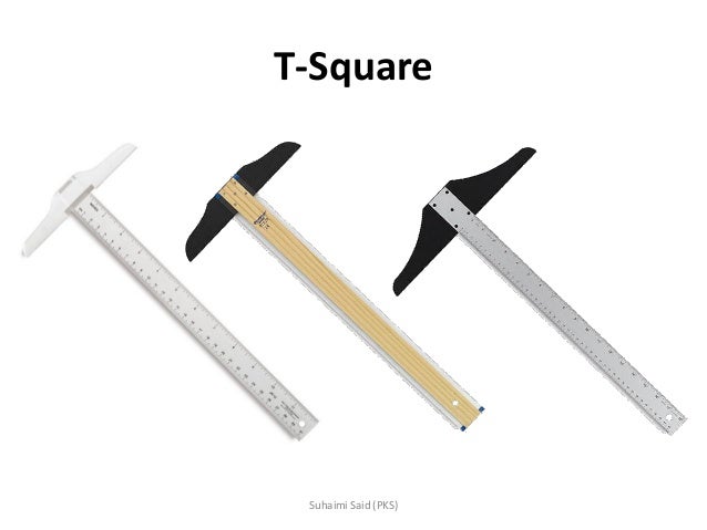 Technical Drawing Tools T Square