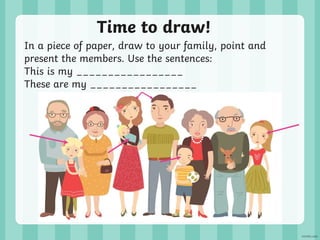 Class 01 - Family members and parts of the house | PPT