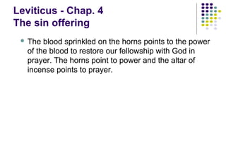 Class 03 - The sin and trespass offerings | PPT