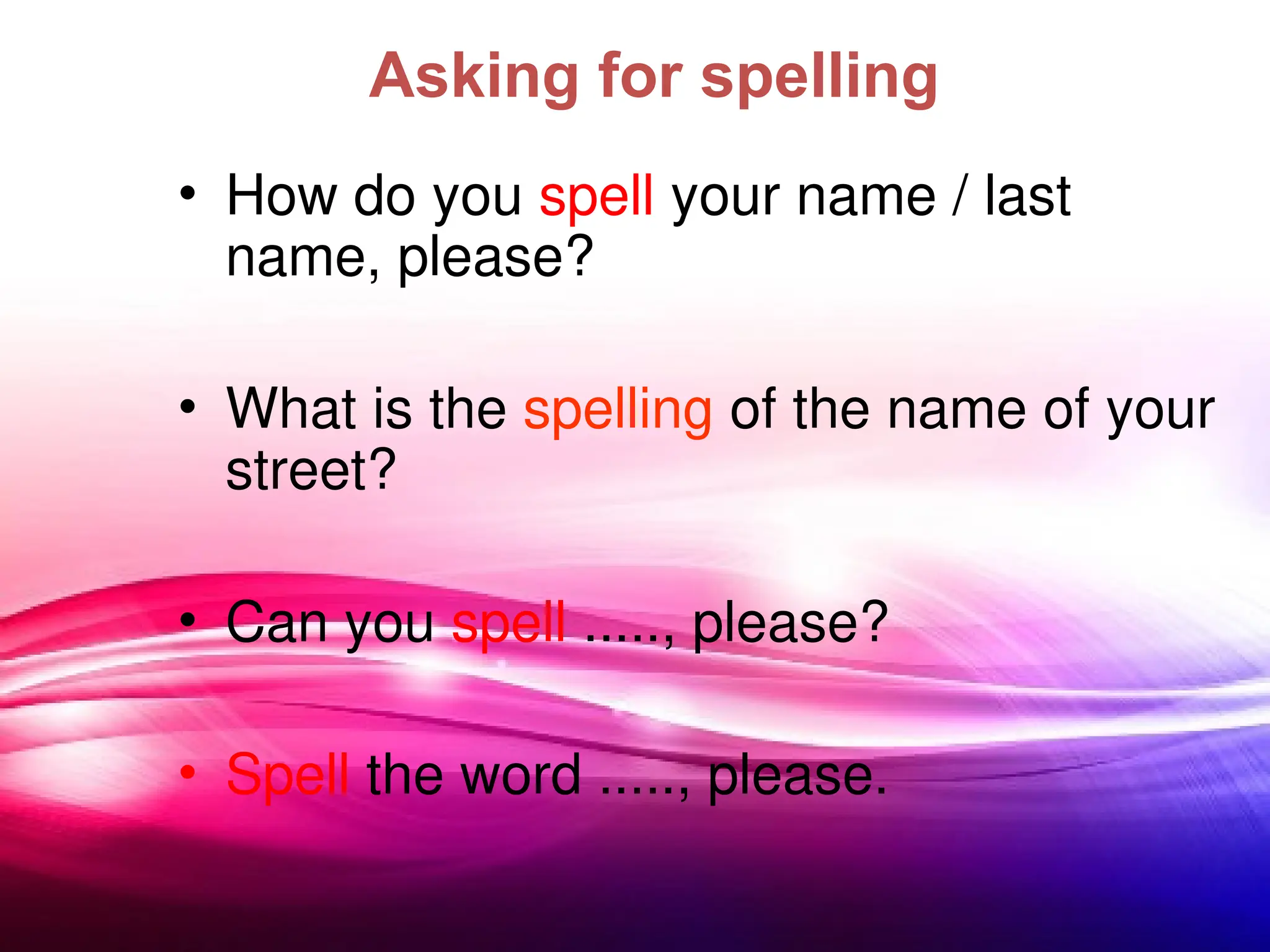 Class 02 - Alphabet.ppt Presentación sobre el abecedario en inglés | PPT