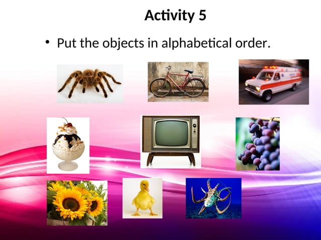 Class 02 - Alphabet.ppt Presentación sobre el abecedario en inglés | PPT