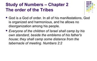 Numbers Class 02 the order of service and purity | PPT