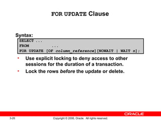 03 Writing Control Structures, Writing with Compatible Data Types Using Explicit Cursors | PPT
