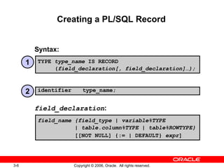 03 Writing Control Structures, Writing with Compatible Data Types Using ...