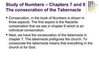 Numbers Class 03 The Nazirite vow | PPT