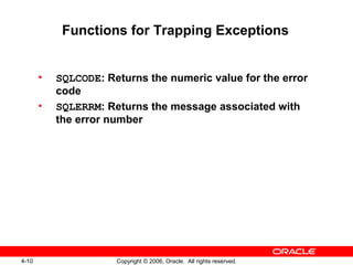 04 Handling Exceptions | PPT