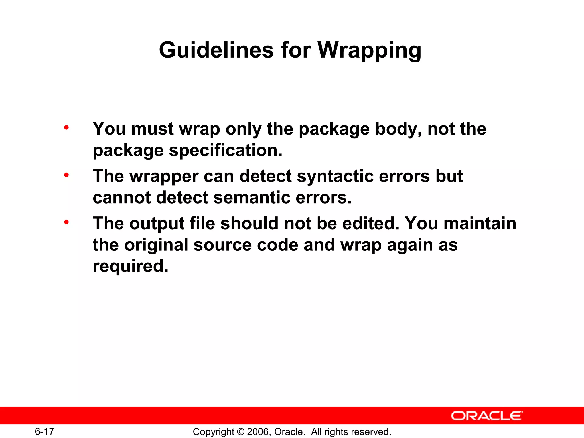 06 Using More Package Concepts | PPT