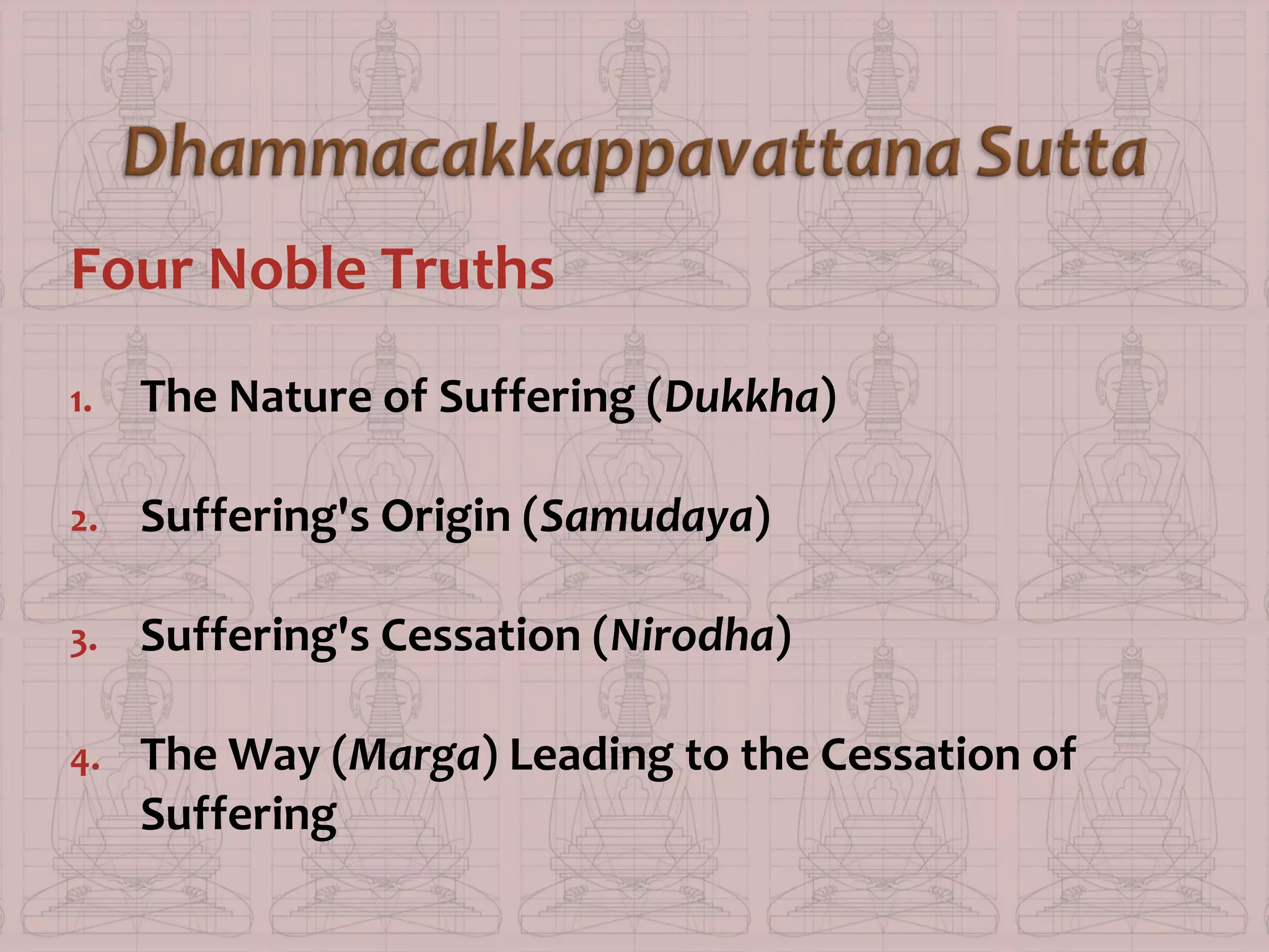 four noble truths & 8fold path | PPT