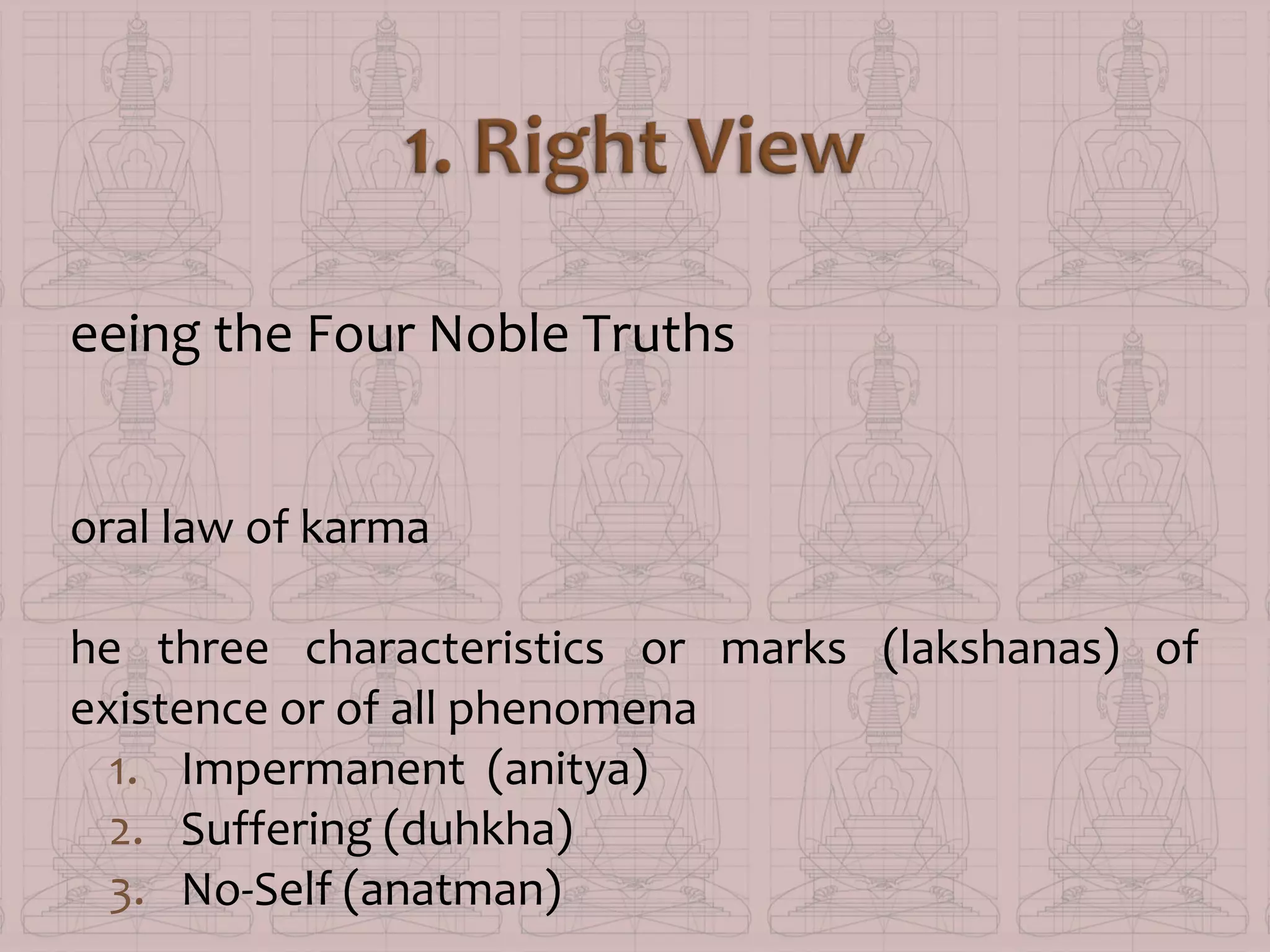 four noble truths & 8fold path | PPT