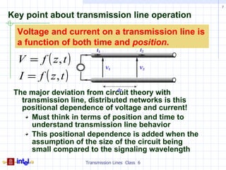 Class06 transmission line_basics | PPT