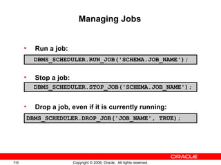 07 Using Oracle-Supported Package in Application Development | PPT