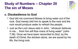 Numbers Class 07 The prophecies of Balaam | PPT