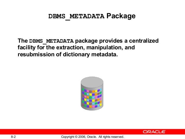 08 Dynamic SQL and Metadata