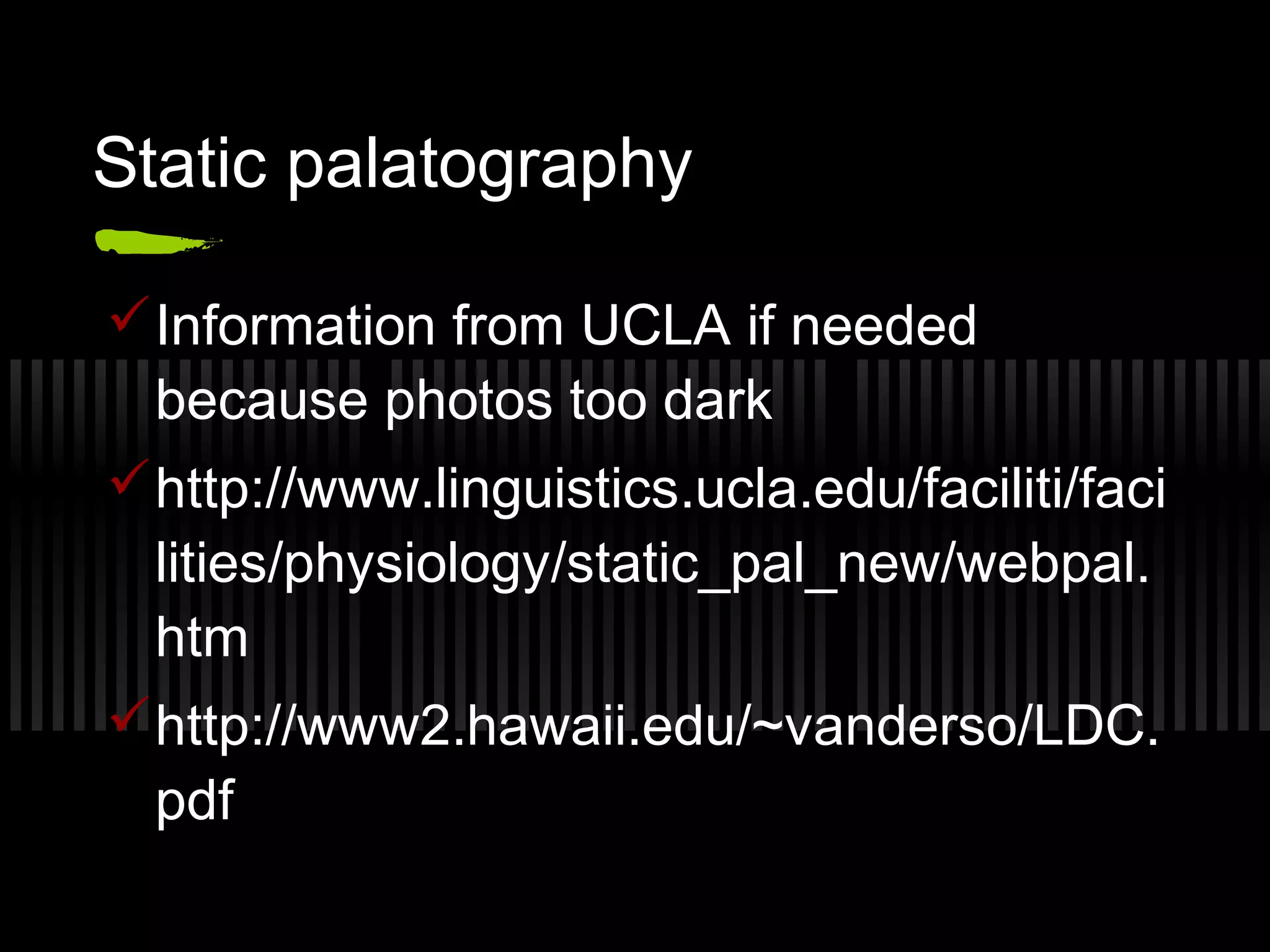 Class 08 emerson_phonetics_fall2014_articulation_vowels_consonants | PPT