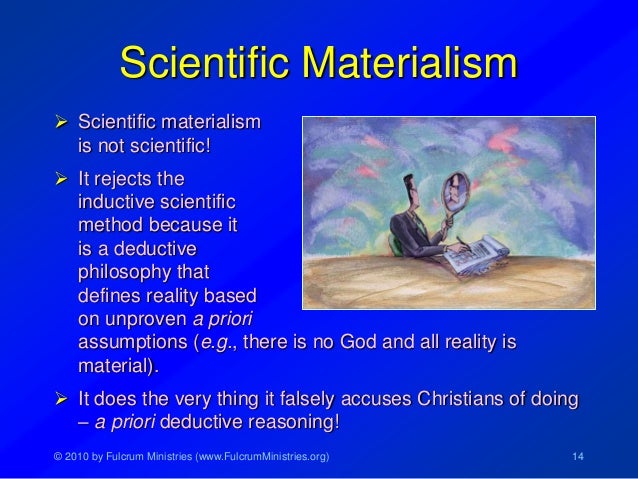Science and Scientific Materialism