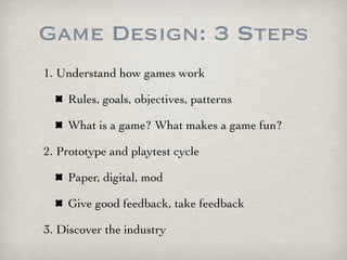 Fundamentals of Game Design | KEY