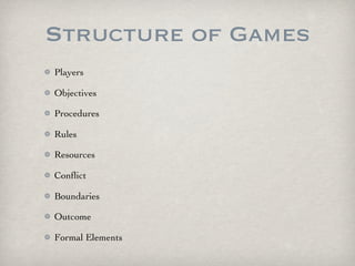 Fundamentals of Game Design | KEY