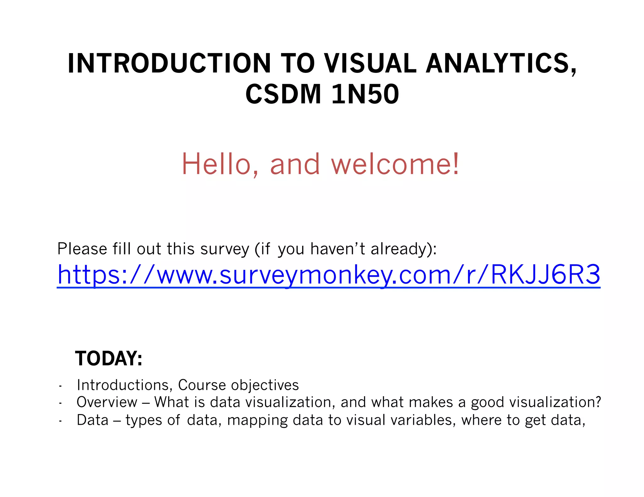 Introduction to Data Visualization | PDF