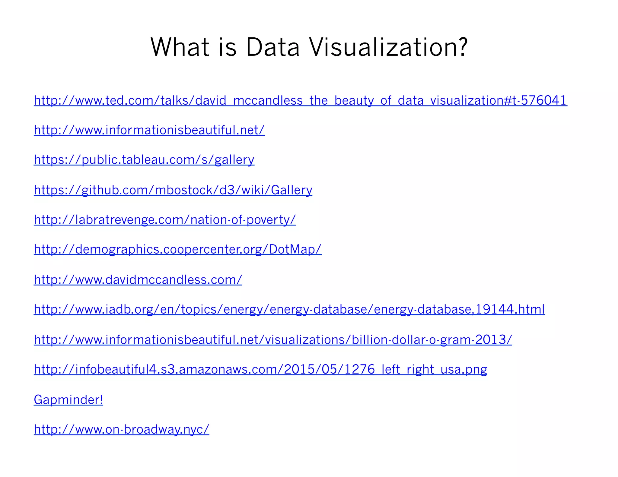 Introduction to Data Visualization | PDF
