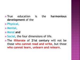 Education: Meaning , Definition, types of education and characteristics ...