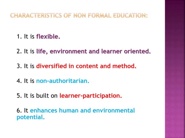Education: Meaning , Definition, types of education and characteristics ...