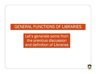Class 1 - Use of Library and Study Skills | PDF