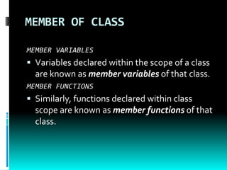 type of class in c# | PPT