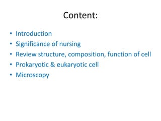 Biochemistry Introduction | PPTX