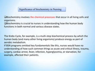 Biochemistry Introduction | PPTX