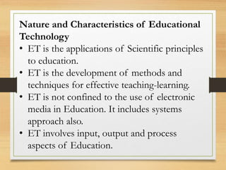 Educational technology | PPTX