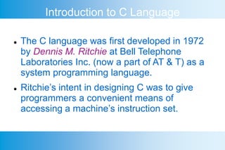 class1.pdf | Programming Languages | Computing